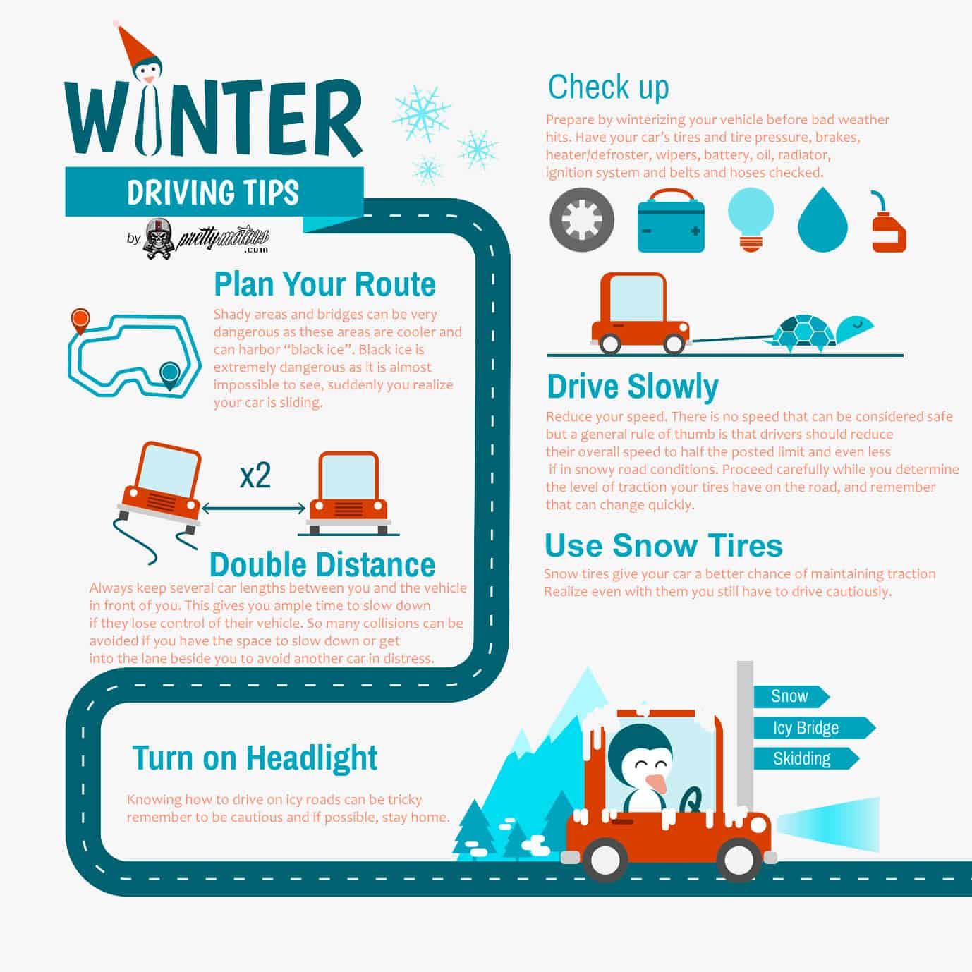 Safe Winter Driving Tips PrettyMotors Safe Winter Driving Tips PrettyMotors